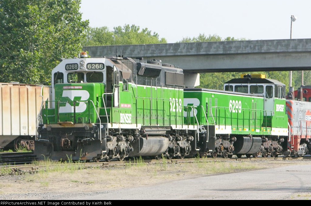 BNSF 6268 and 6299